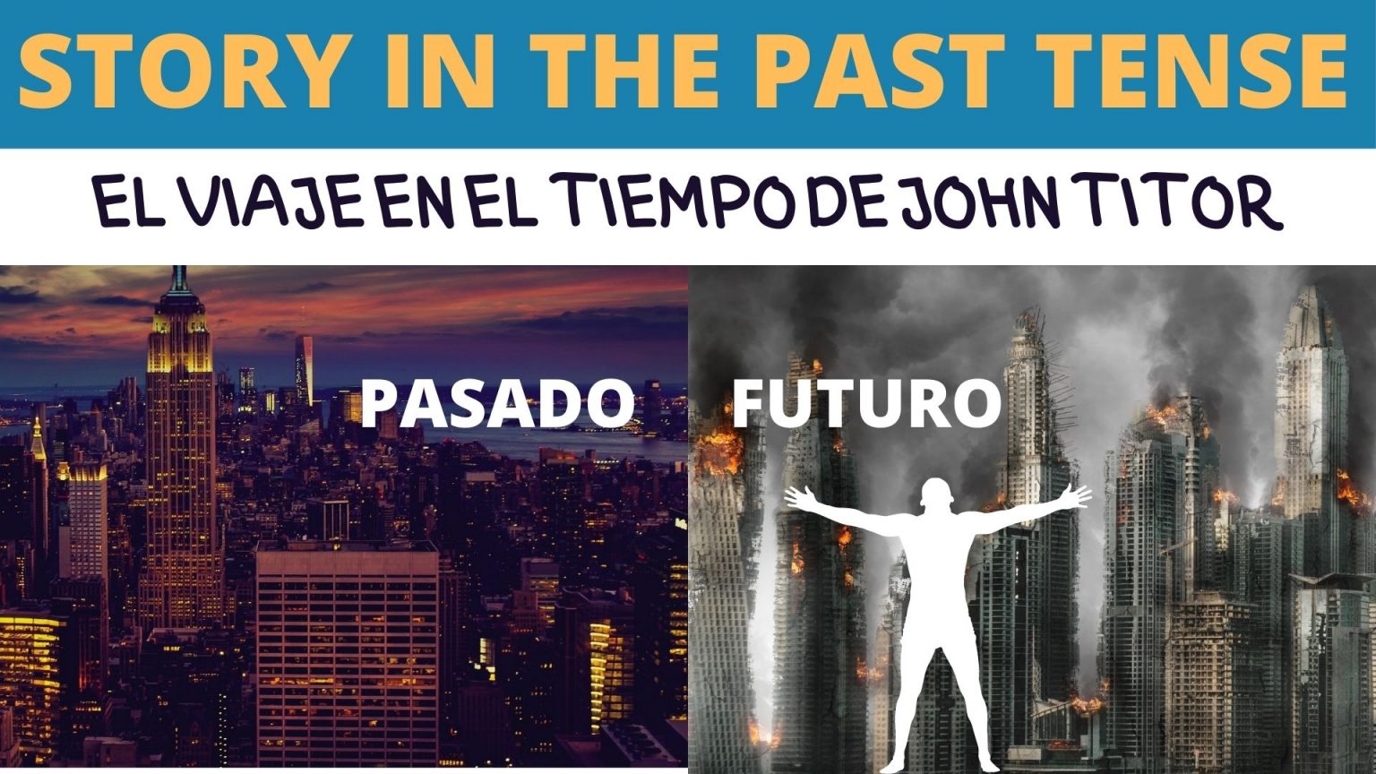 Practice the past tense in spanish with stories: El viaje en el tiempo ...